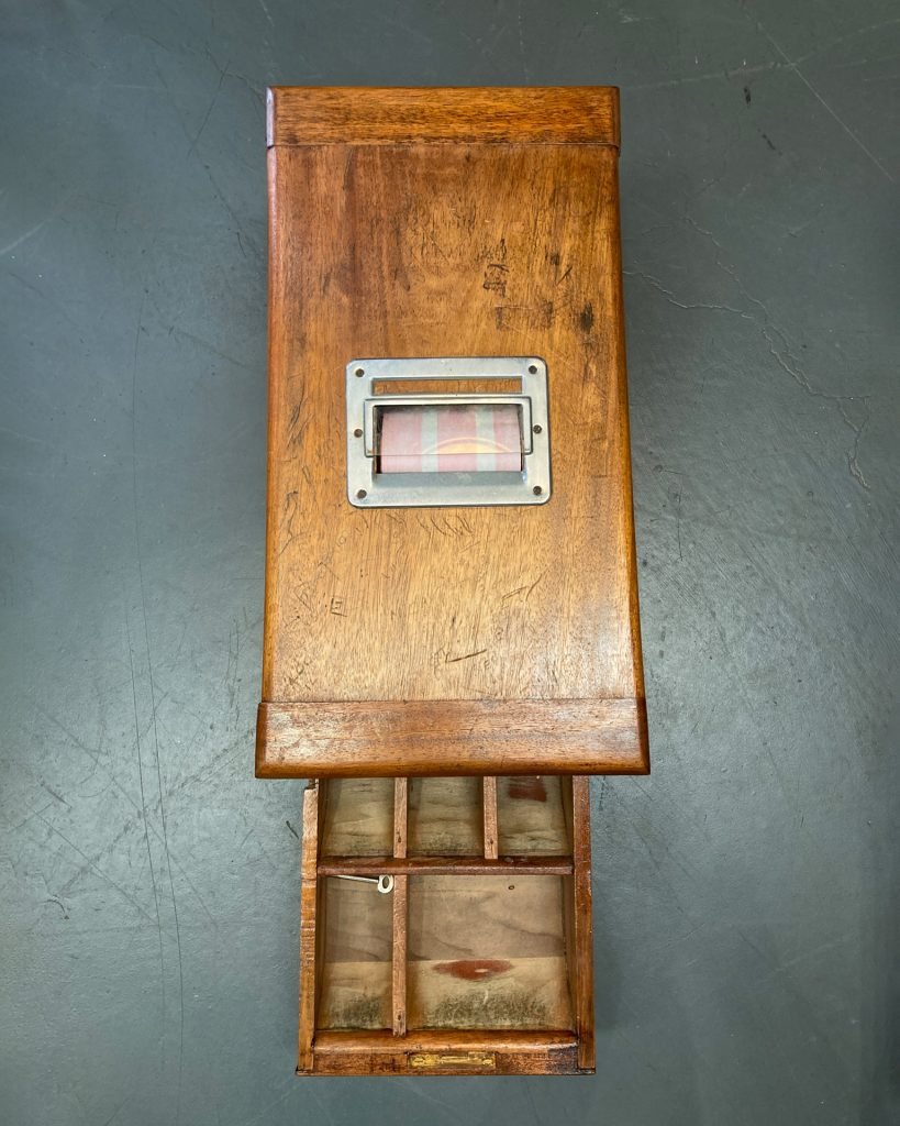 Wooden antique cash register 1930's - Rivet Vintage